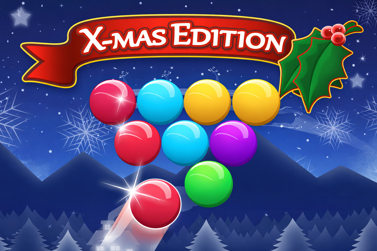 Smarty Bubbles X-MAS Edition 🕹️ Játssz ingyen - Play123