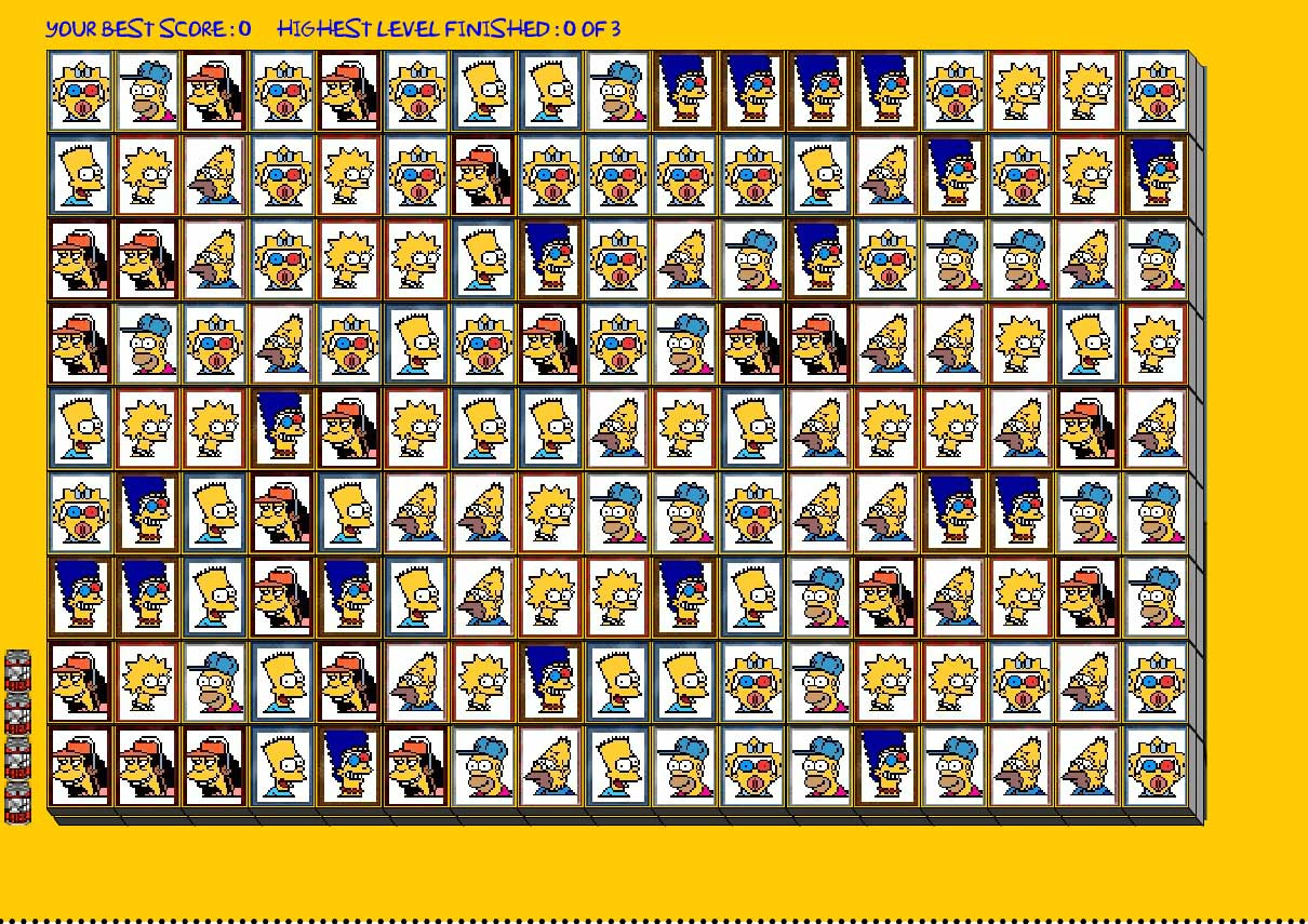 Tiles of the Simpsons 🕹️ Játssz ingyen - Play123